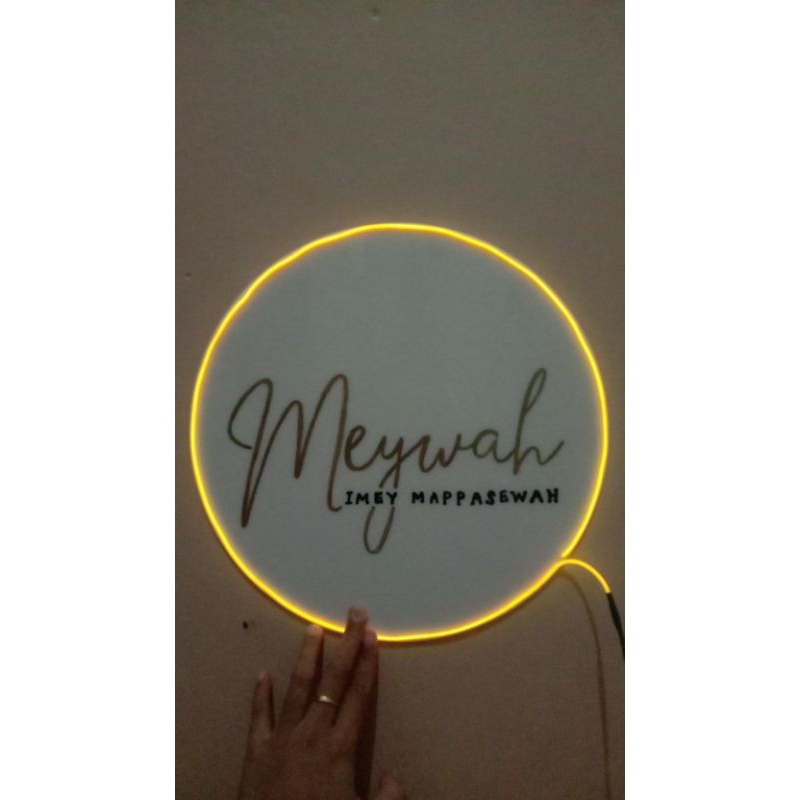 Jual Logo akrilik Led Custom | Shopee Indonesia