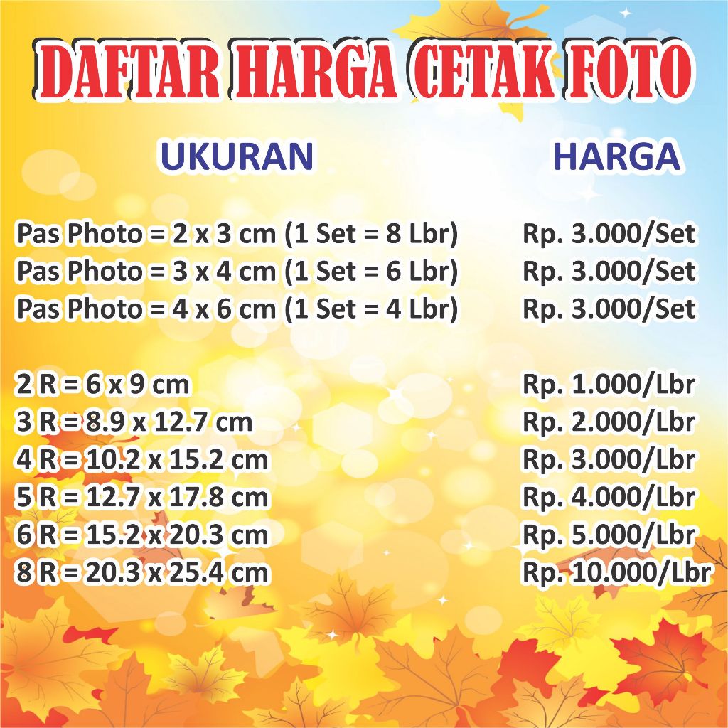 Jual CETAK FOTO UKURAN BESAR 8R,8R+,10R,12R,14R,14R+ | Shopee Indonesia