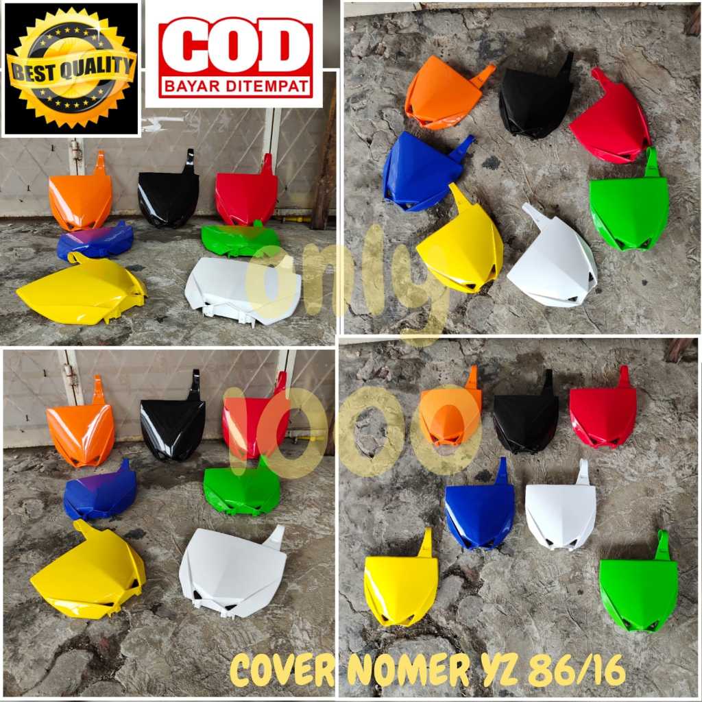 Jual PLAT NOMER YZ 85 2016 COVER NUMBER PLATE YZ 85 2016 TRAIL ...