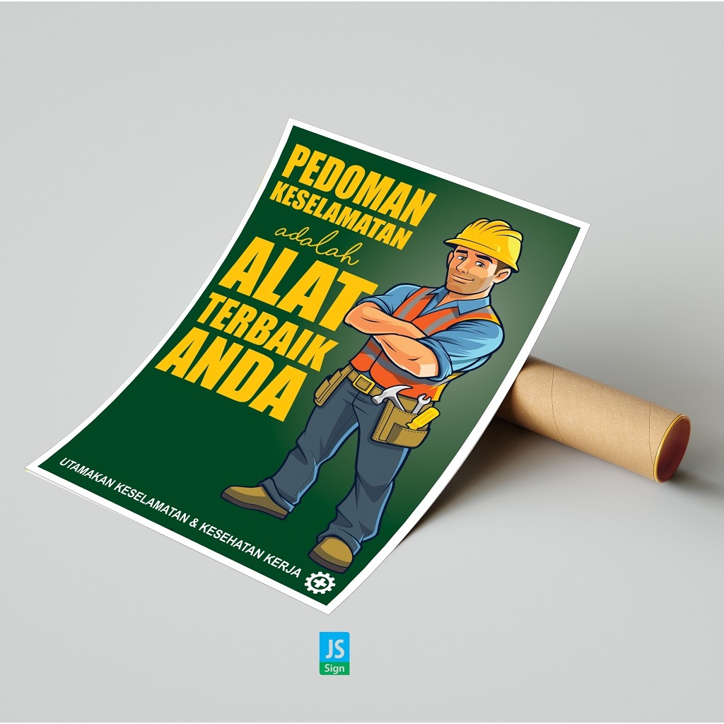 Jual POSTER SAFETY K3 PEDOMAN KESELAMATAN | Shopee Indonesia