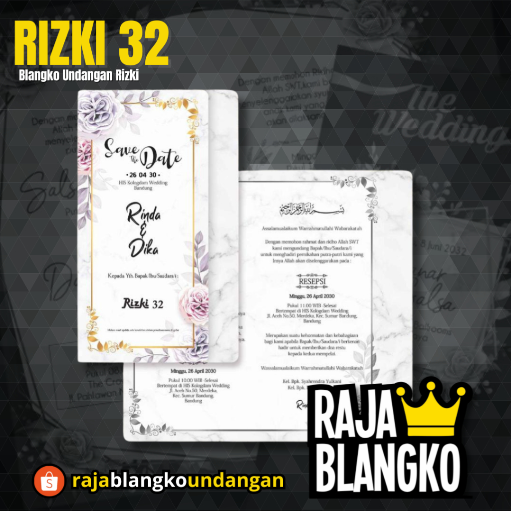 Jual BLANGKO UNDANGAN RIZKI 32 | BLANGKO UNDANGAN | UNDANGAN MURAH ... Jual BLANGKO UNDANGAN RIZKI 32 | BLANGKO UNDANGAN | UNDANGAN MURAH ...
