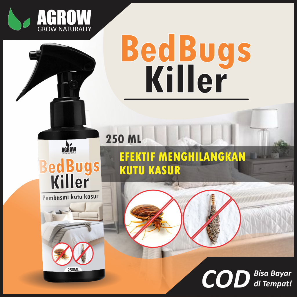 Jual Cairan Obat Pembasmi Kutu Kasur Anti Tungau Bed Bugs Spray Anti ...