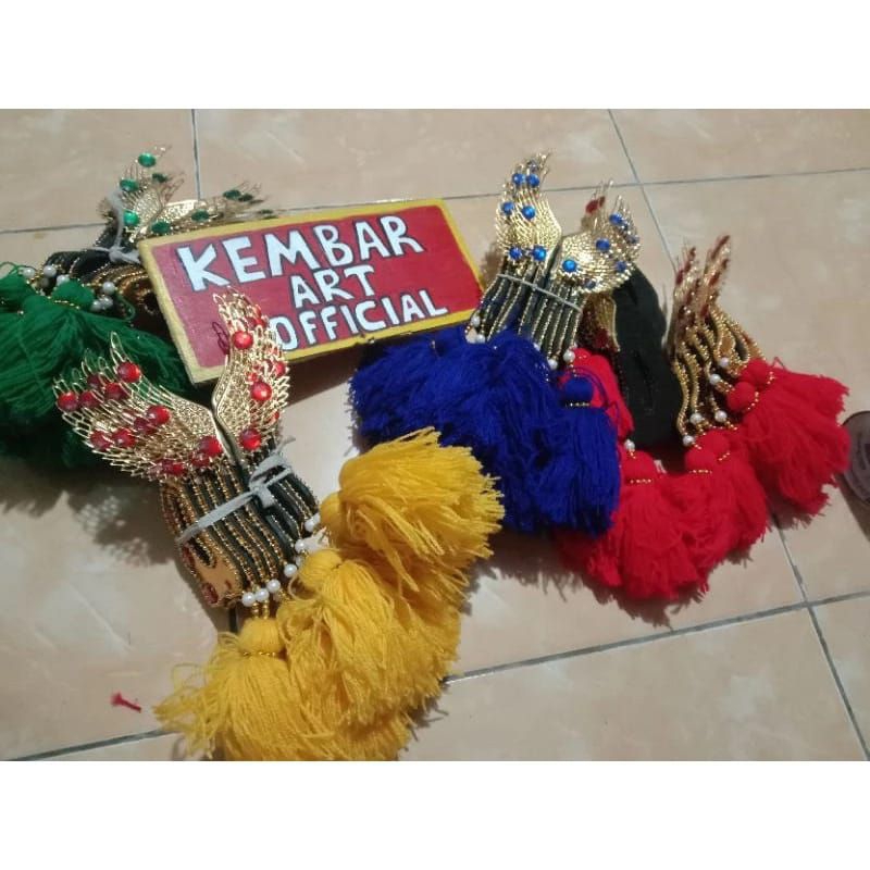 Jual SUMPING JARANAN SET GONDEL SUMPING HIASAN KEPALA PENARI JARANAN ...