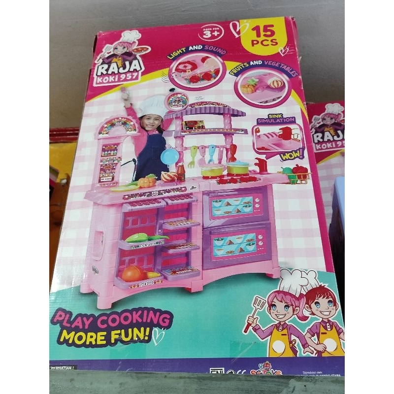 Jual Mainan Masakan Raja Koki Size BESAR ya | Shopee Indonesia