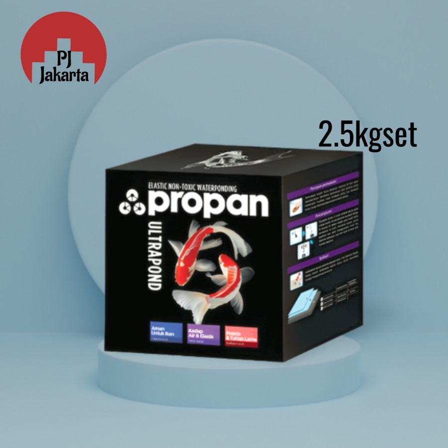Jual Propan Ultrapond 940 2.5 kg set / Cat Kolam Ikan | Shopee Indonesia
