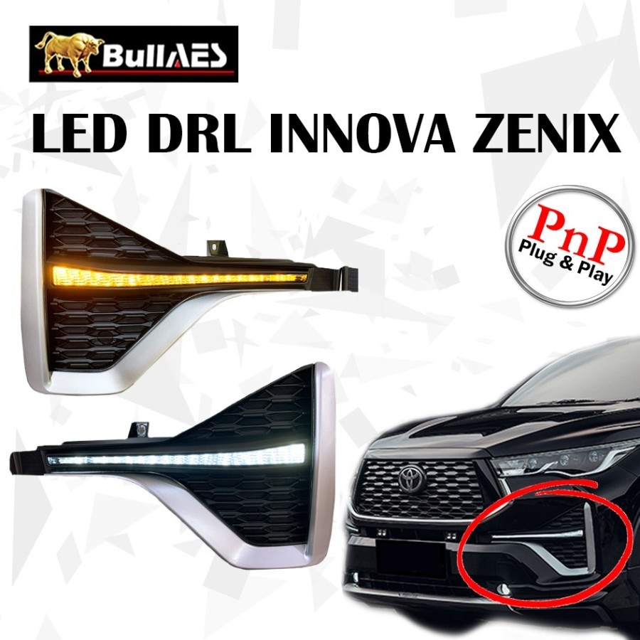 Jual DRL LED INNOVA ZENIX COVER RUNNING SEIN MATRIX | Shopee Indonesia