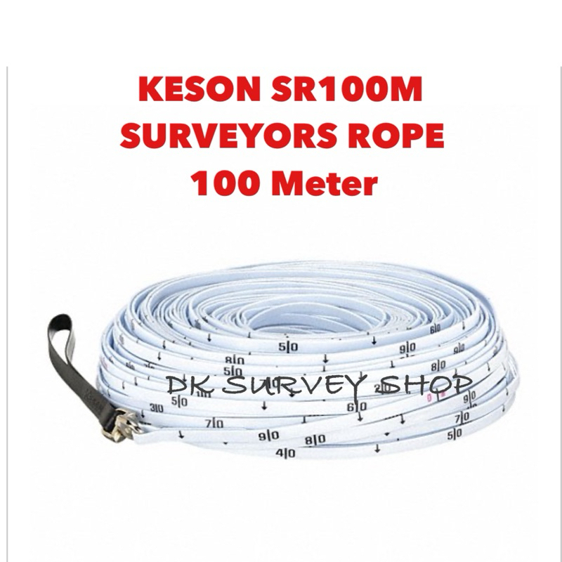 Jual Tali Survey 100 meter - KESON SR100M Surveyor Rope 100 Meter ...