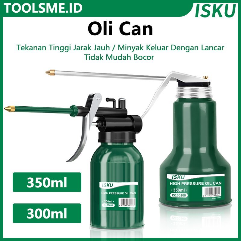 Jual ISKU Oli Gun 300ml 350ml /Penyemprot Botol Semprot Minyak oil ...