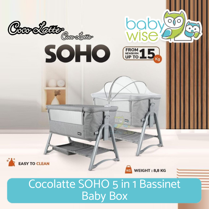 Jual Cocolatte SOHO 5 in 1 Bassinet Baby Box - Ranjang Tempat Tidur ...