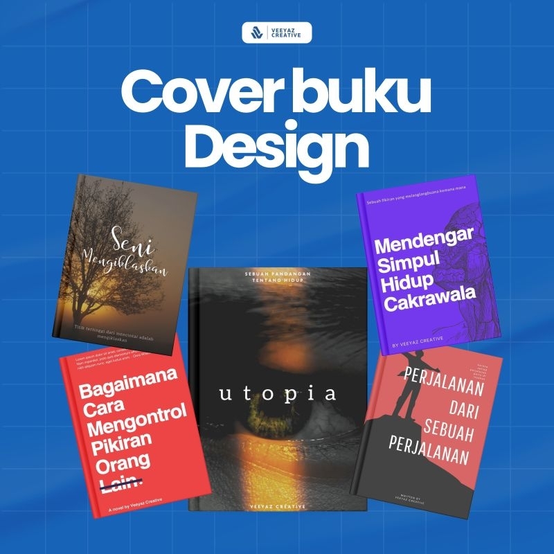 Jual JASA DESAIN SAMPUL BUKU/BOOK COVER | Shopee Indonesia