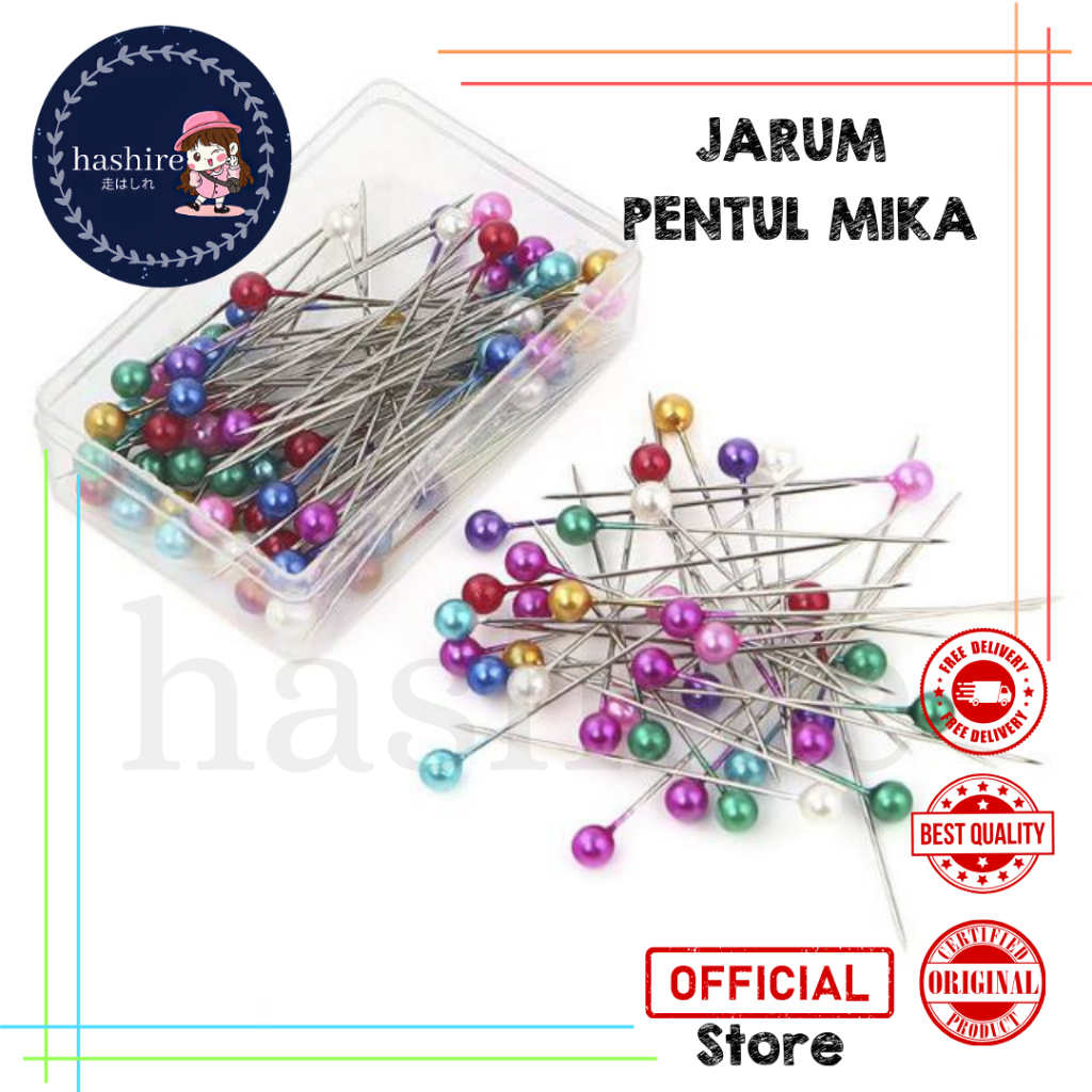 Jual Jarum Pentul PREMIUM Kemasan Mika | Shopee Indonesia