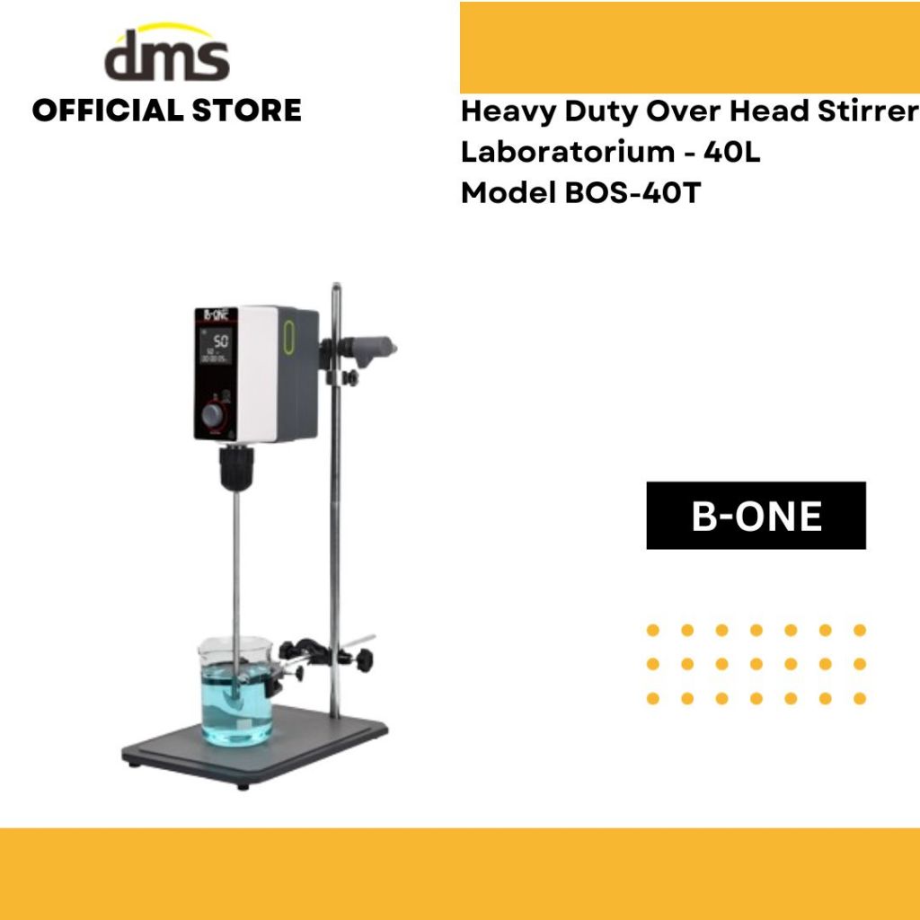 Jual Heavy Duty Over Head Stirrer Laboratorium - 40L B-ONE | Shopee ...