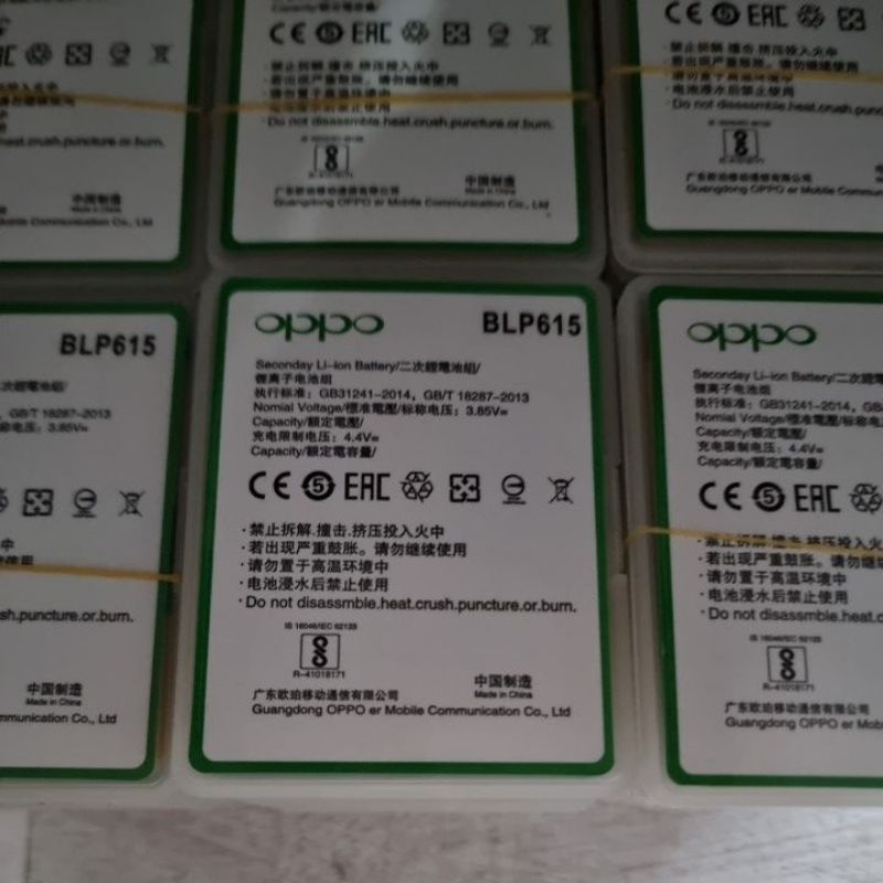 Jual Baterai OPPO ORIGINAL BLP615 / A37 / A37F / NEO 9 battery batre ...