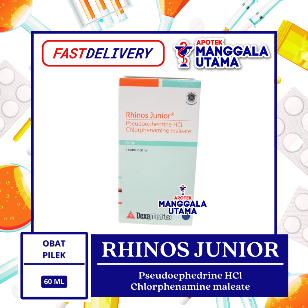 Jual RHINOS JUNIOR SIRUP ISI 60 ML | Shopee Indonesia