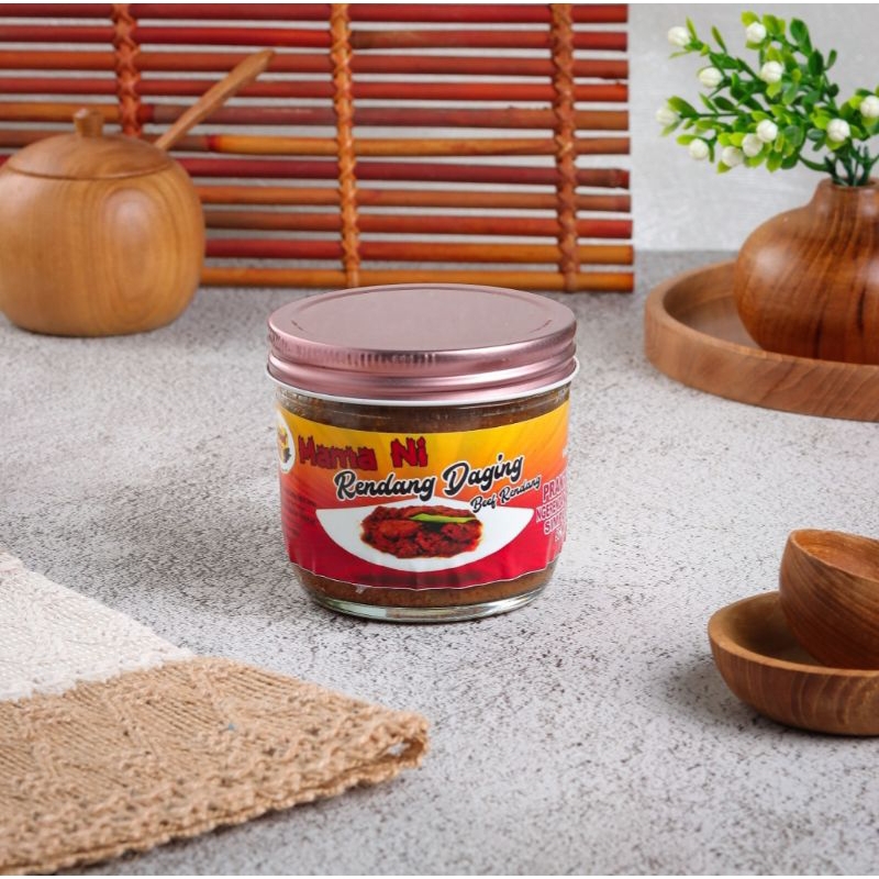 Jual Rendang Daging Mama Ni 250 g (Disteril Dengan Metode Retort ...