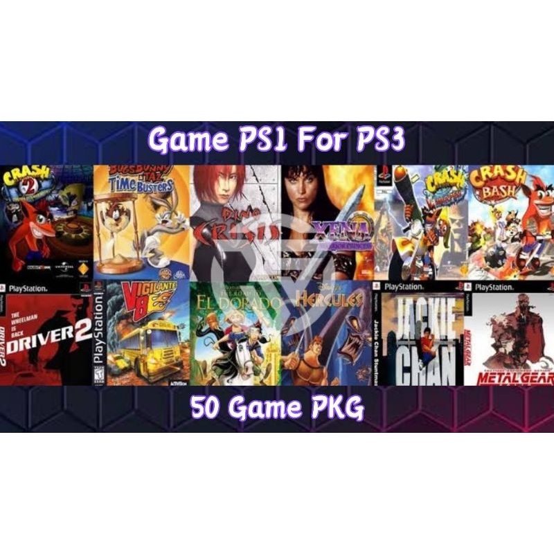 Jual 50 GAME PS1 FOR PS3 PKG (PS3) | Shopee Indonesia