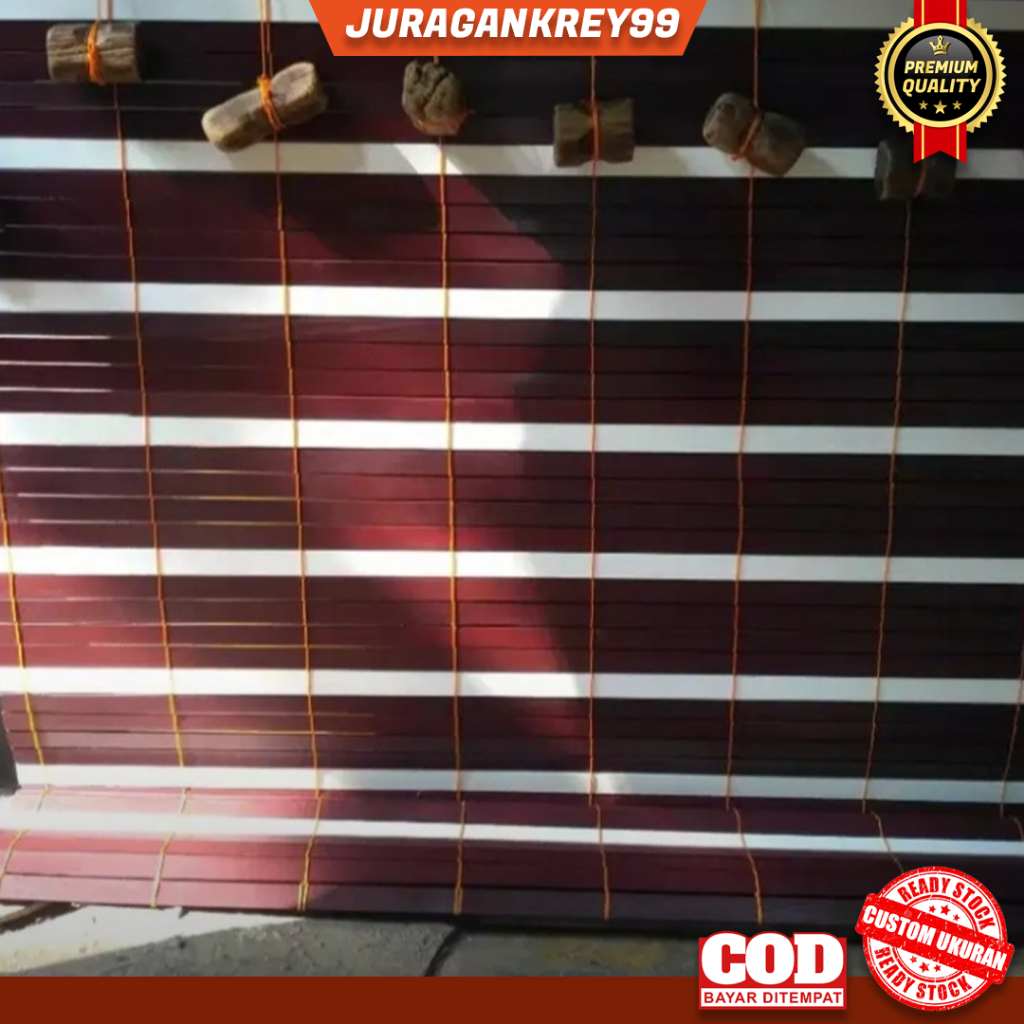 Jual Kerey Tirai ukuran permeter persegi dan warna sesuai pesanan kerey ...