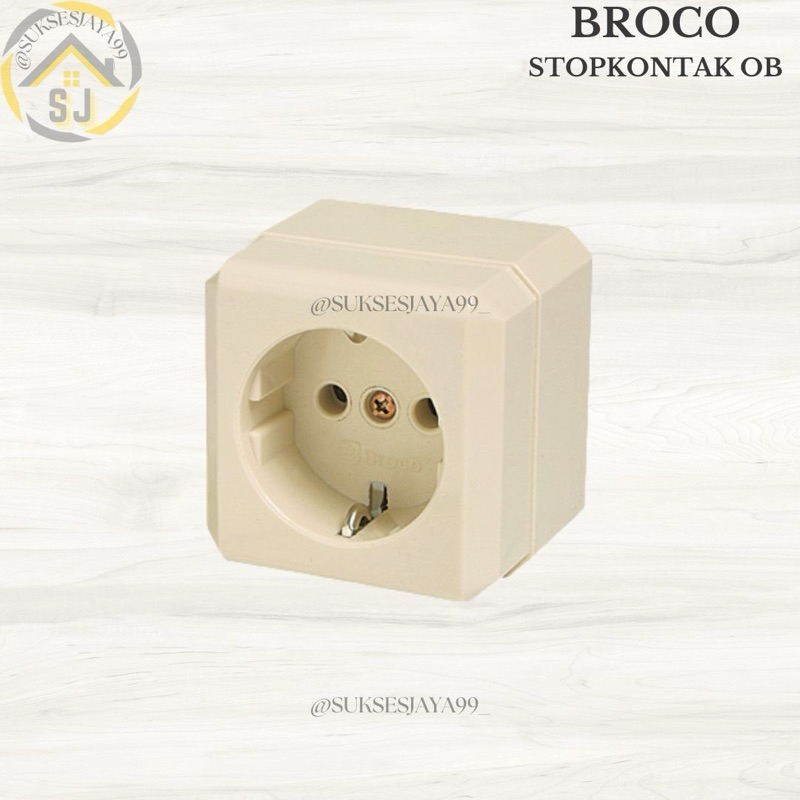Jual BROCO Stopkontak OB | Shopee Indonesia