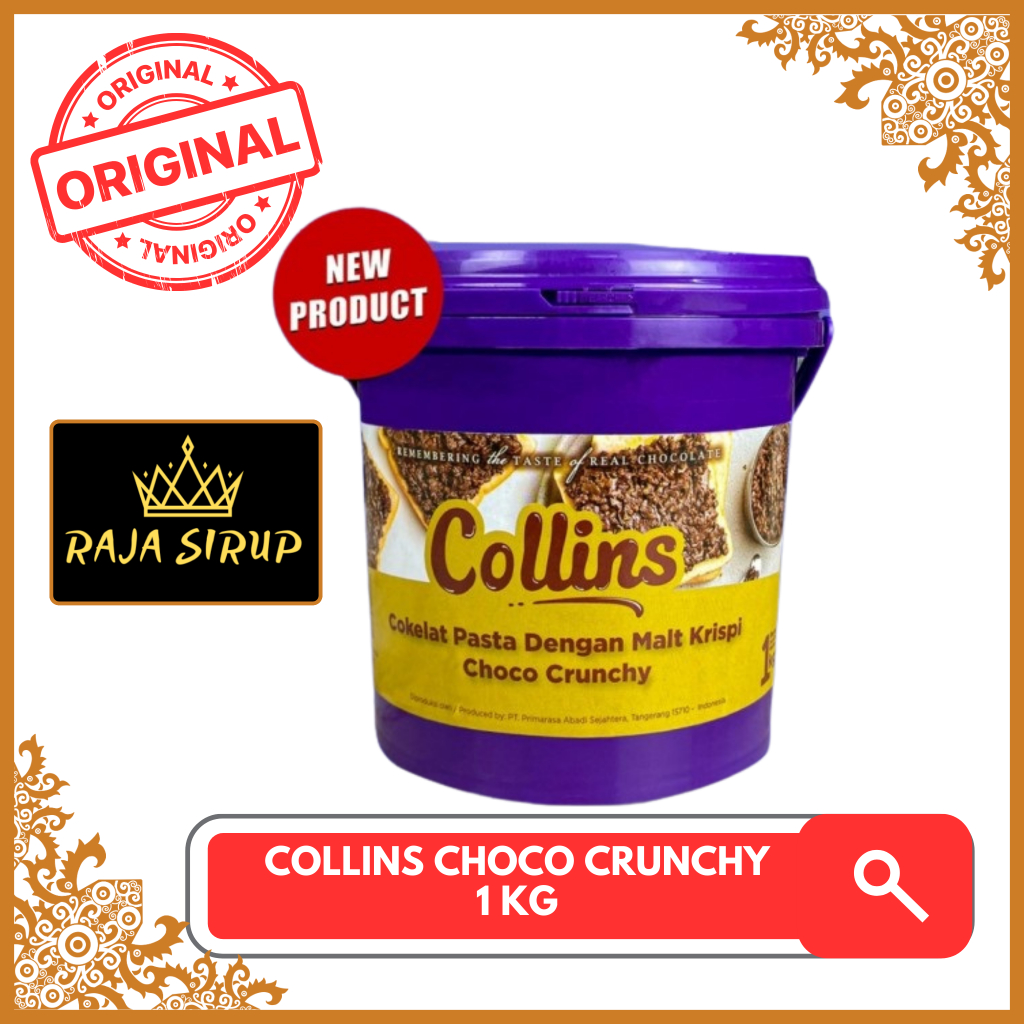 Jual Collins Choco Crunchy 1kg / Selai Roti Coklat Crunchy | Shopee ...