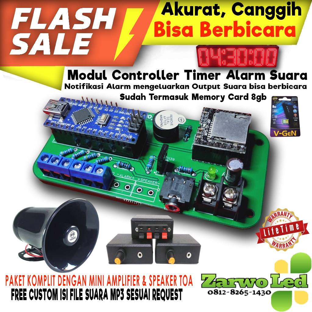 Jual MODUL CONTROLLER COUNTDOWN TIMER - WAKTU HITUNG MUNDUR - LOMBA ...