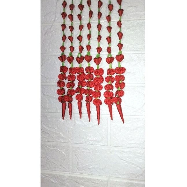 Jual Ronce Melati Merah per helai | Shopee Indonesia