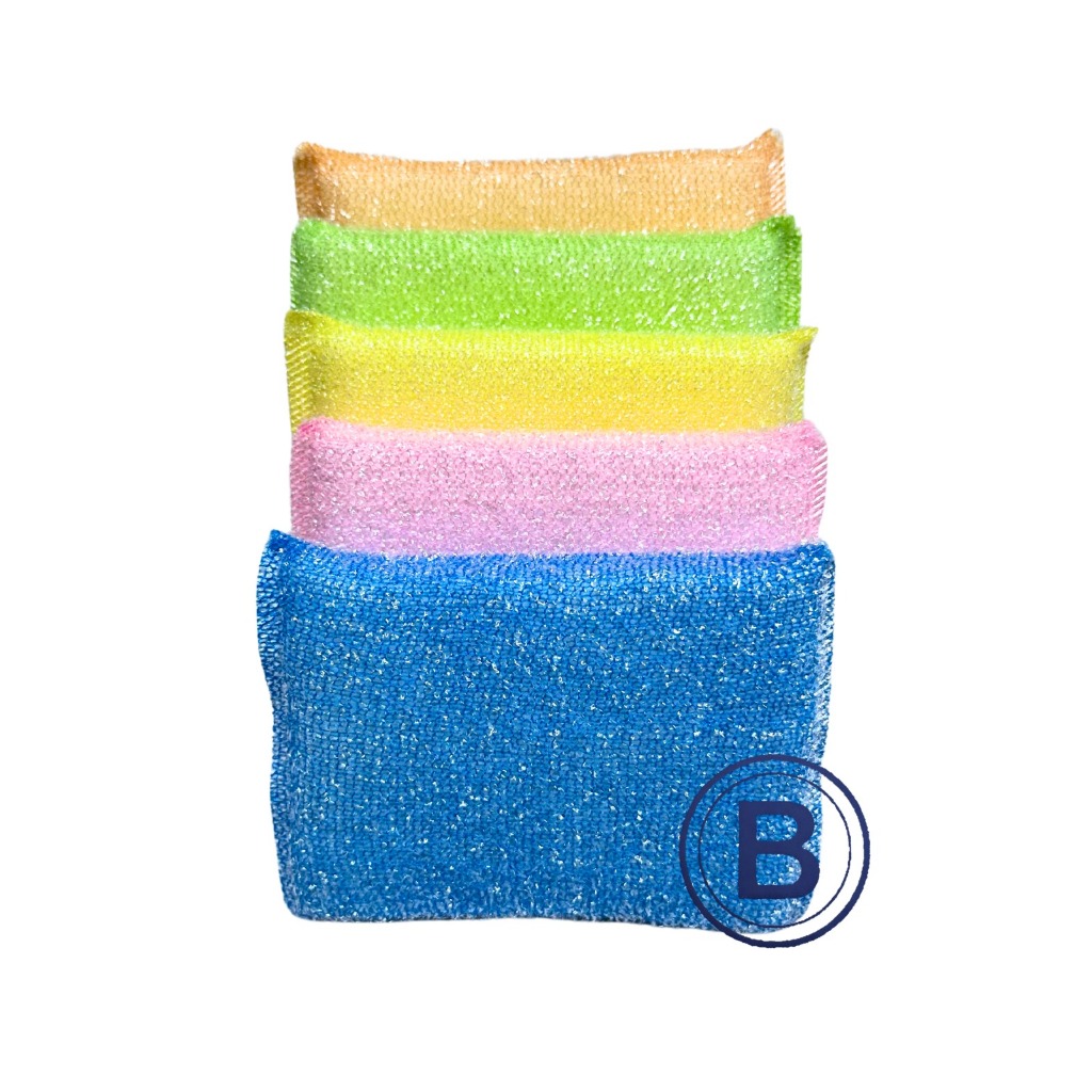 Jual SPONGE/SPONS/SABUT CUCI PIRING ISI 5 PCS | Shopee Indonesia
