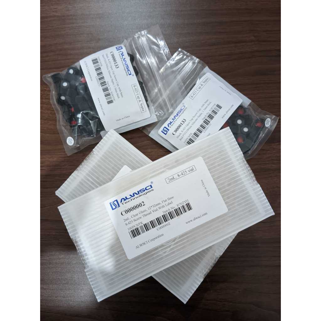 Jual Sample Botol Vial 2 ml Clear with Screw Cap Open Top | Shopee ...