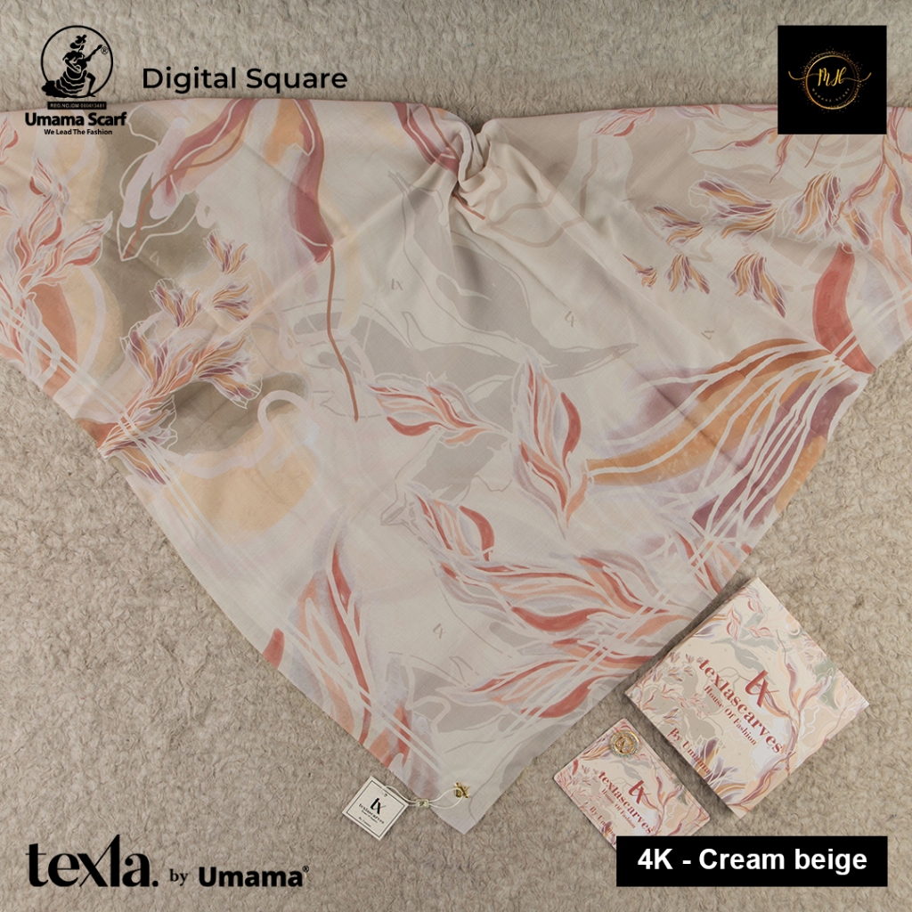 Jual Part 1TEXLA SCARVES BOX MOTIF BY UMAMA SCARF FREE BROOCH Jilbab ...