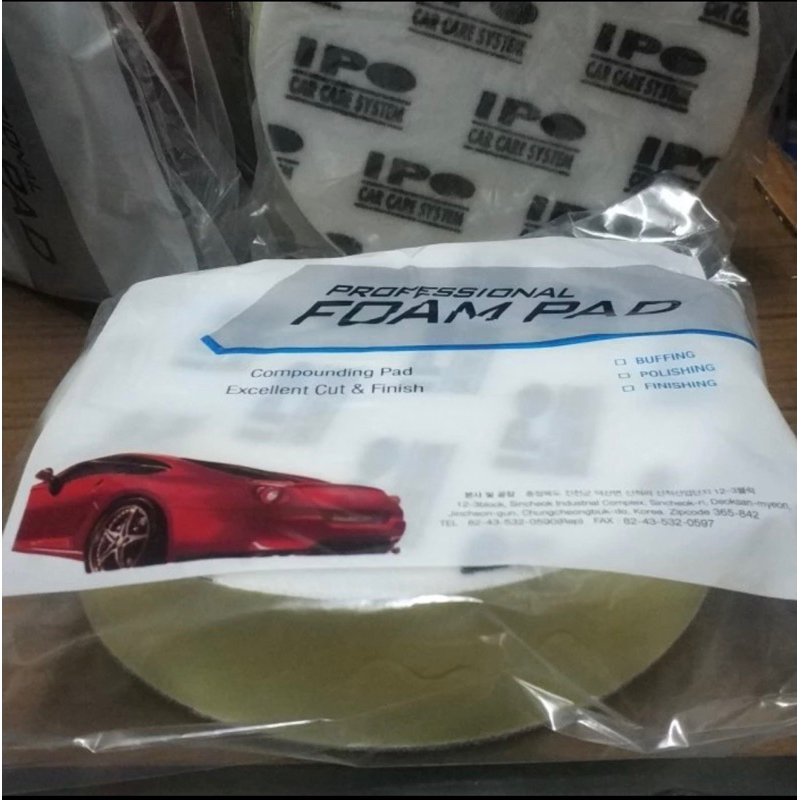 Jual Busa Poles Kendaraan Compound IPO Kuning 8 Inch High Quality ...