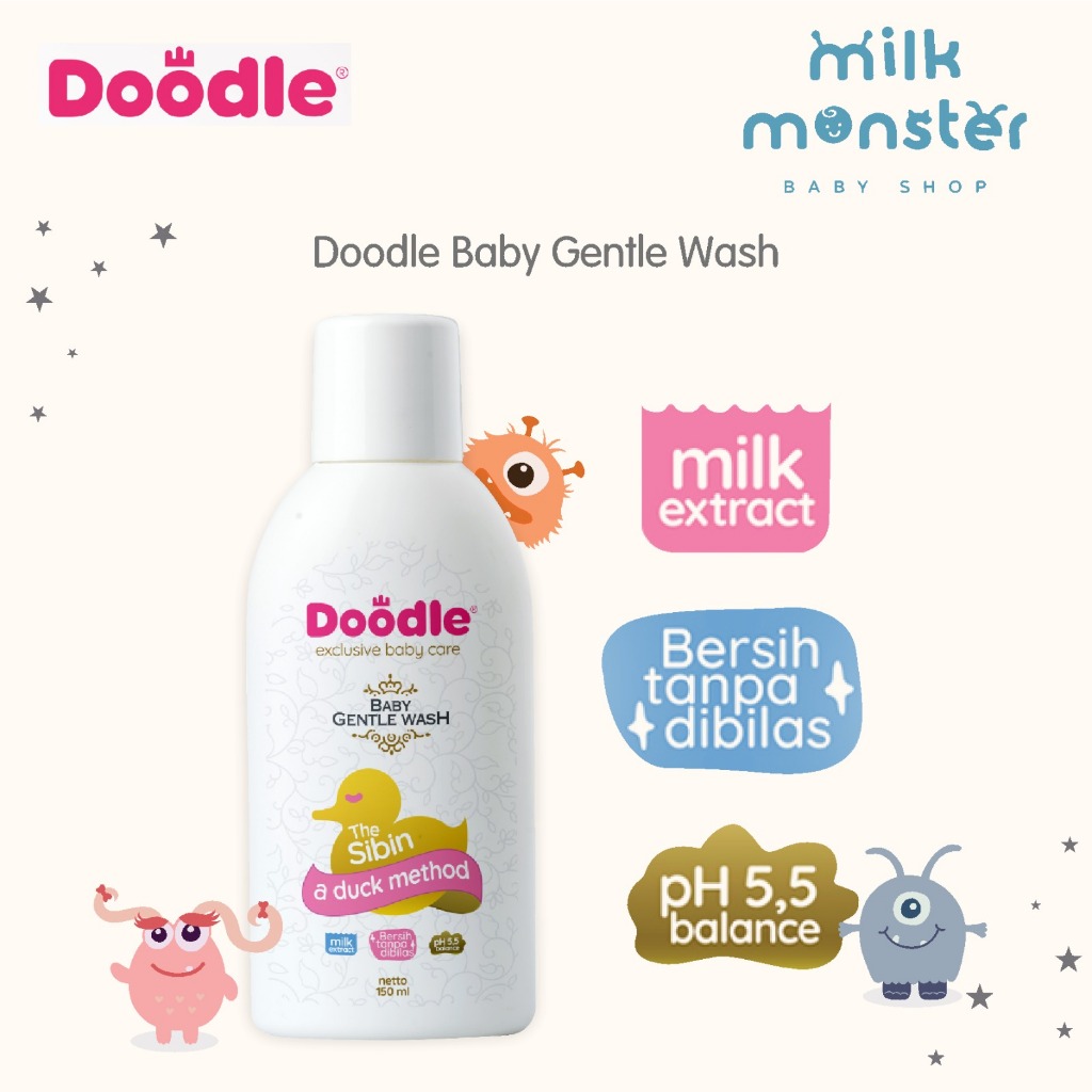 Jual Doodle Baby Gentle Wash / Sabun mandi bayi | Shopee Indonesia