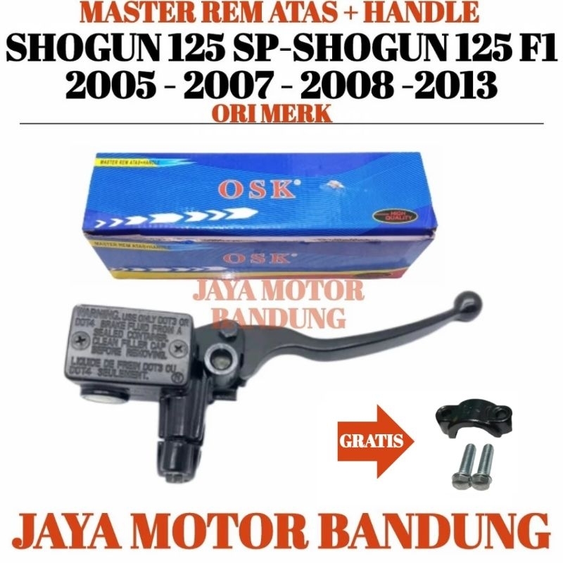 Jual MASTER REM ATAS PLUS HANDEL SHOGUN 125 SP-SHOGUN 125 F1 TAHUN 2005 - 2007 - 2008 -2013 ...