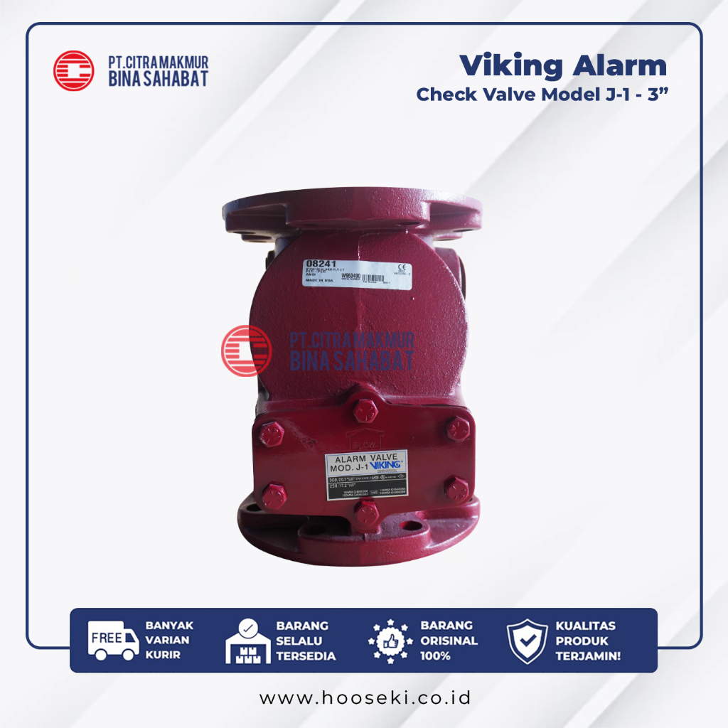 Jual Viking Alarm Check Valve Model J-1 | Shopee Indonesia