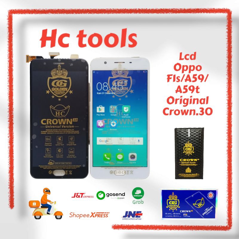 Jual LCD TOUCHSCREEN OP F1S/ A59/A59T/A1601 ORIGINAL | Shopee Indonesia