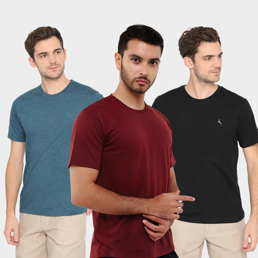 Jual ROMP Kaos Polos Basic Pria - Roundneck | Shopee Indonesia