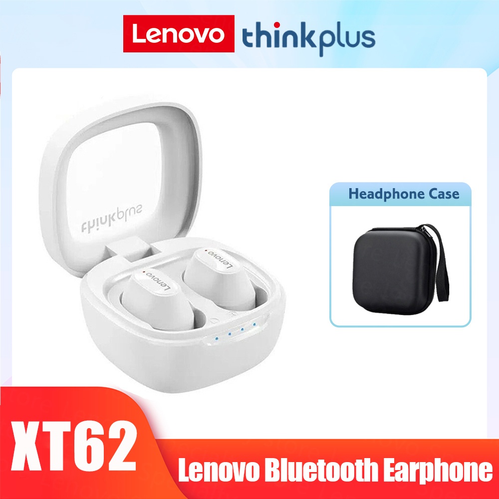 Jual Lenovo ThinkPlus XT62 Headset Nirkabel Bluetooth Mini Earbud In ...