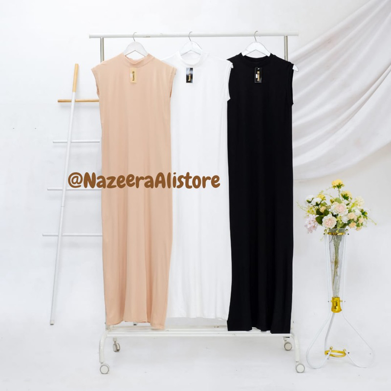 Jual Inner Gamis Tanpa Lengan-Gamis Kutung Spandek jersey-Gamis Manset ...