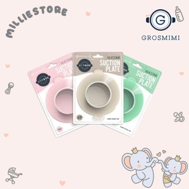 Jual GROSMIMI Silicone Suction Plate | Shopee Indonesia