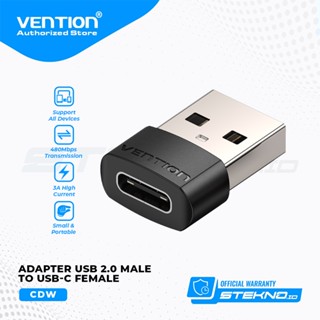 Jual VENTION USB A Male to USB C Female Adapter Converter | Shopee ...