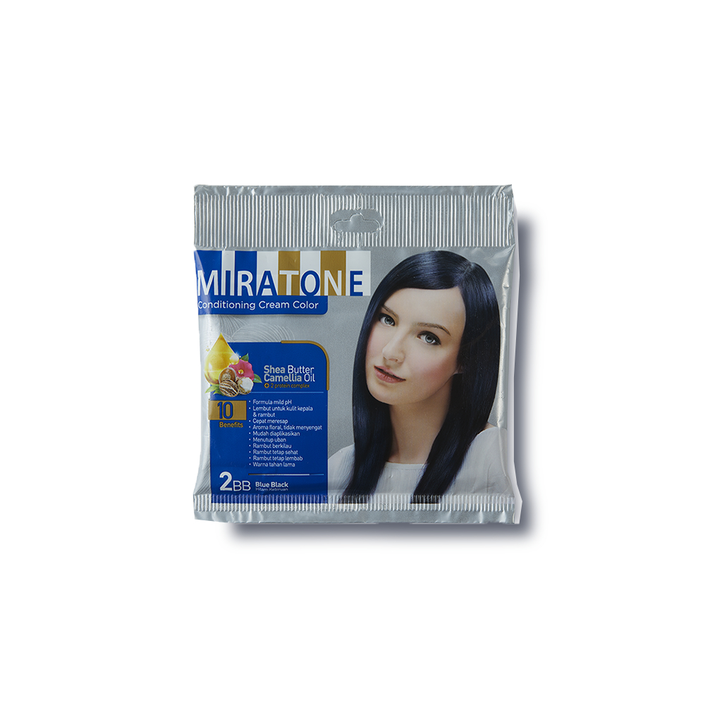 Jual MIRATONE CONDITIONING CREAM COLOR SACHET | Shopee Indonesia