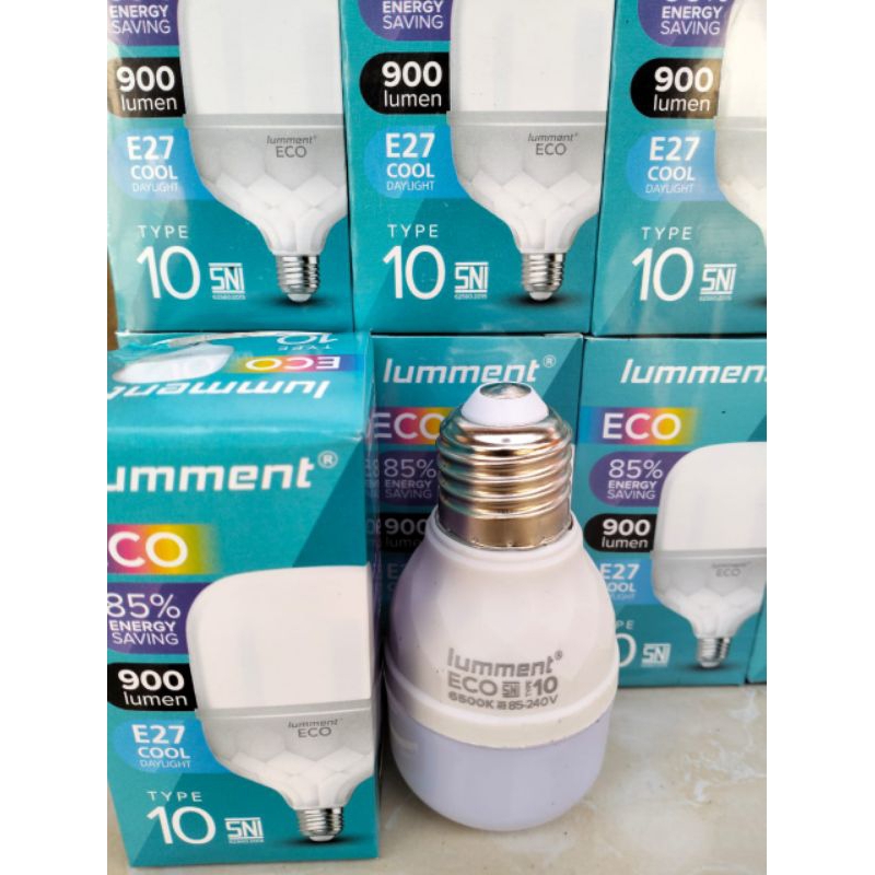 Jual obral lampu LED LUMMENT 10watt nyala putih | Shopee Indonesia