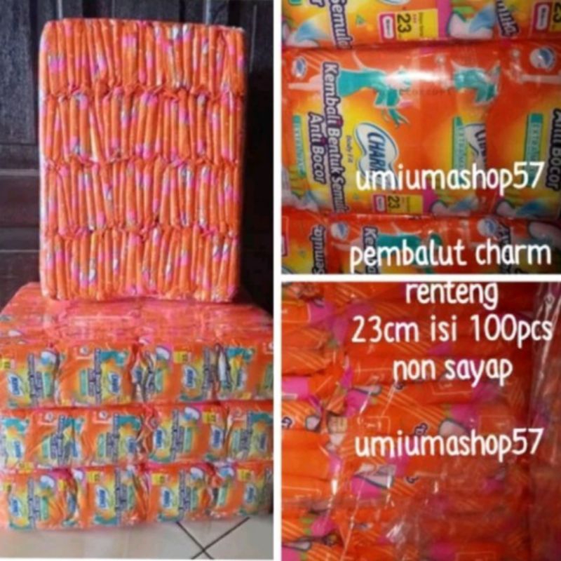 Jual PEMBALUT CHARM SACHET RENTENGAN 23CM ISI 50 & 100 PCS (SAYAP - NON ...