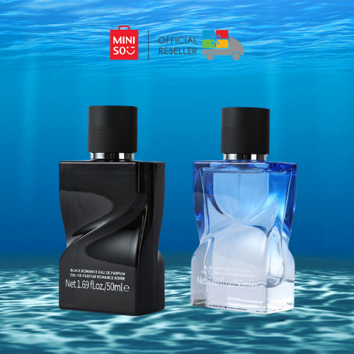 Jual MINISO Parfum Pria Series BLUE LOVER / BLACK ROMANCE 50ML EDP ...