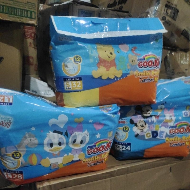 Jual GOON comfort fit S32,M30,L28,XL26,XXL24,S20,M19,L18,XL16,S48,m44,L42,XL38 pants | Shopee ...