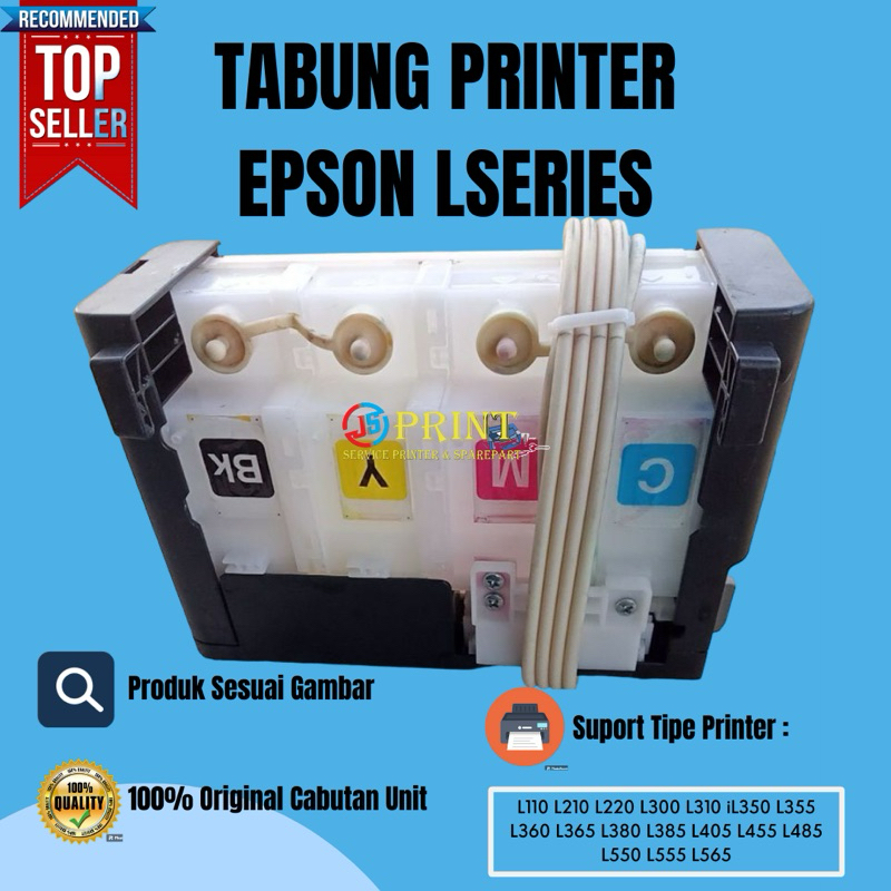 Jual Tabung infus epson L110 L210 L220 L300 L310 L350 L355 L360 L365 ...