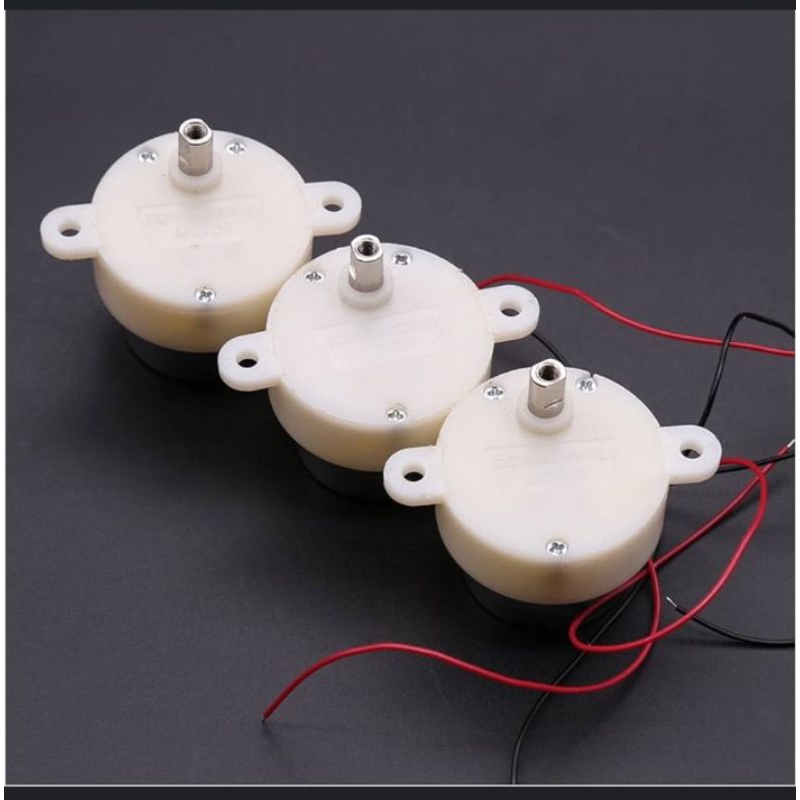 Jual DC Motor Dinamo gearbok low rpm DC 5v 3v-9v | Shopee Indonesia