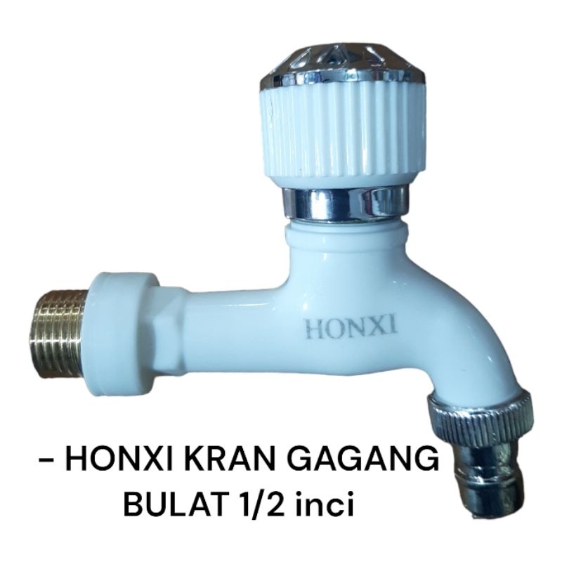 Jual Kran Air 1/2 inci gagang bulat HONXI | Shopee Indonesia