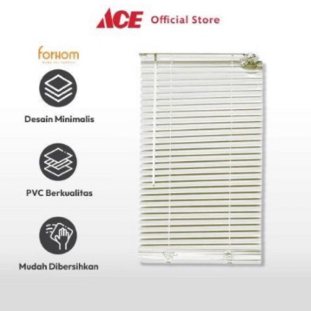 Jual Ace Hardware Rolling Blind/Tirai aesthetic/tirai jendela | Shopee ...