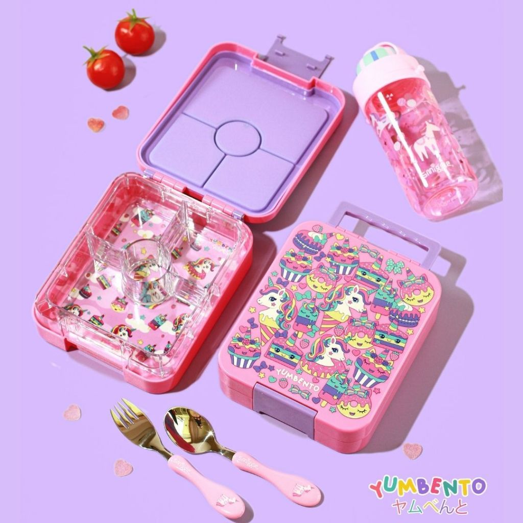 Jual MINI YUM BENTO WITH HANDLE KOTAK BEKAL TRITAN LUNCH BOX ANAK TK ...