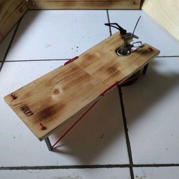 Jual Meja lipat Mini Kayu Canister 110 Camping folding Bushcraft ...