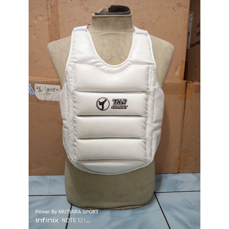 Jual BODY PROTECTOR KARATE TKD COMBAT BAHAN TEBAL | Shopee Indonesia